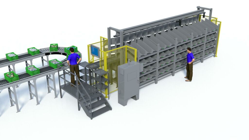 Robotic put wall - Berkshire Grey