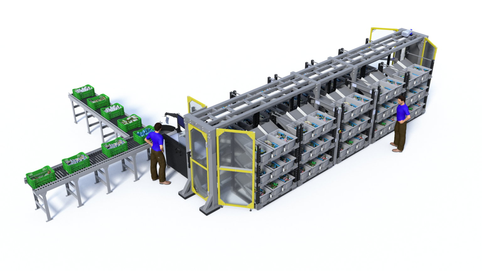 Robotic put wall - Berkshire Grey