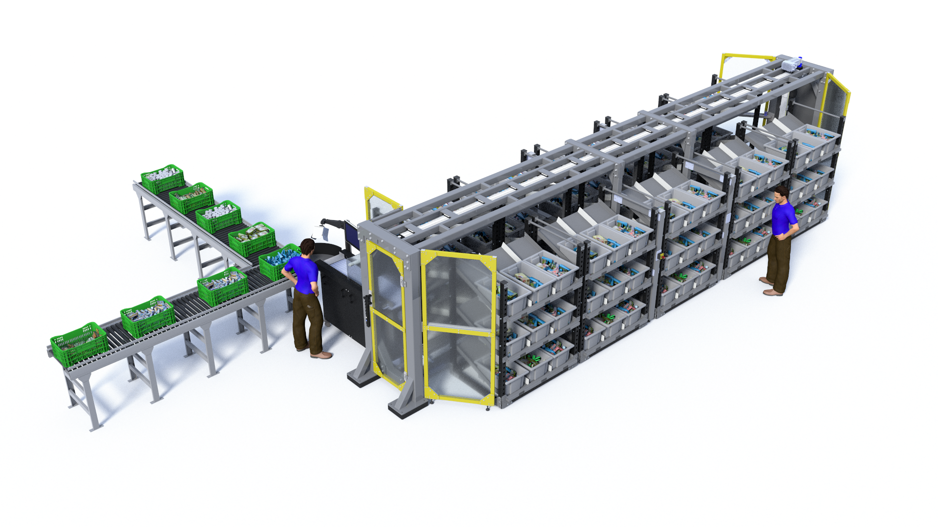 Robotic put wall - Berkshire Grey