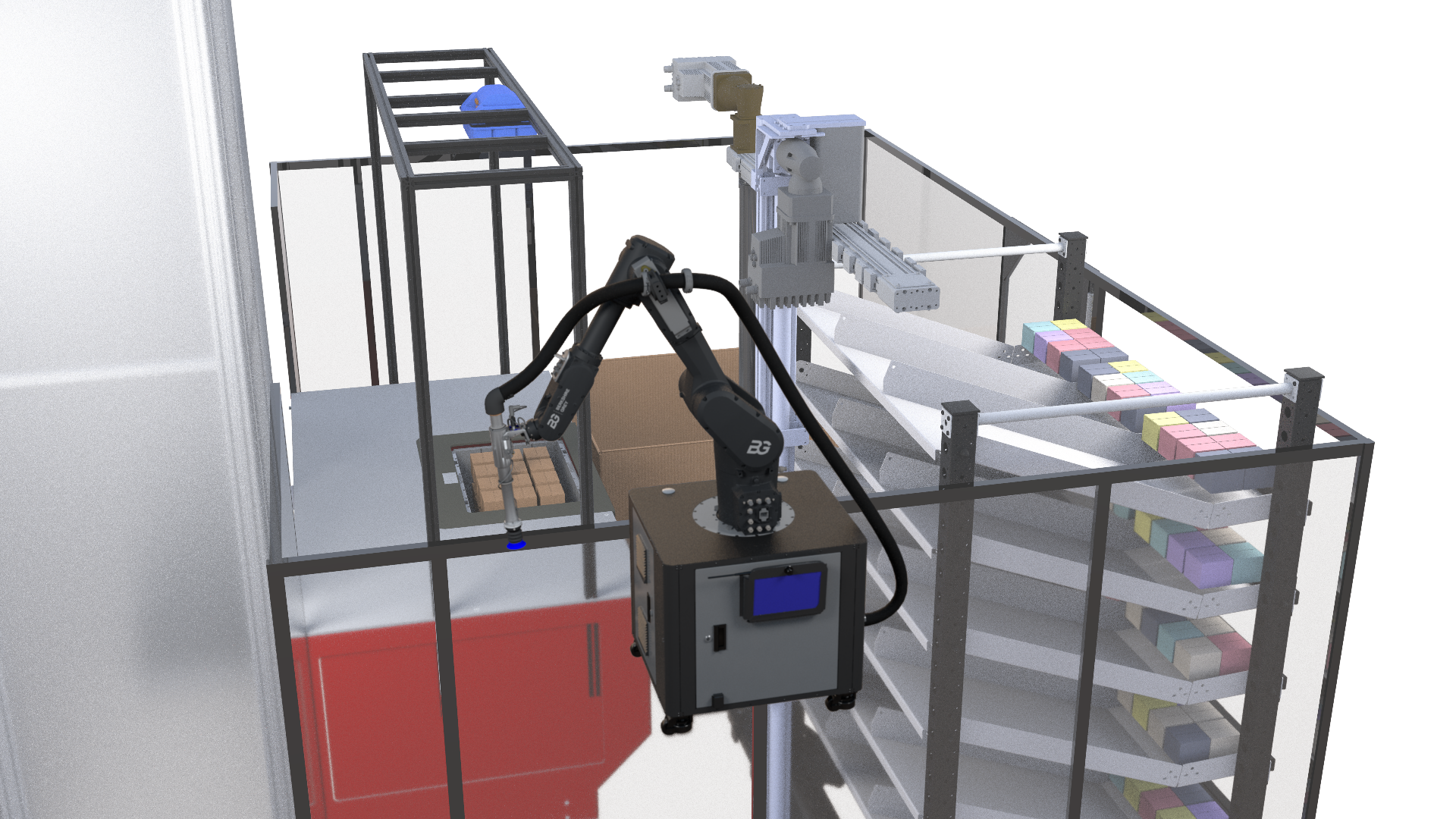Scoop™ Autonomous Trailer Unloader – Berkshire Grey